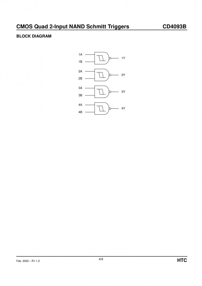 CD4093BD datasheet page 4