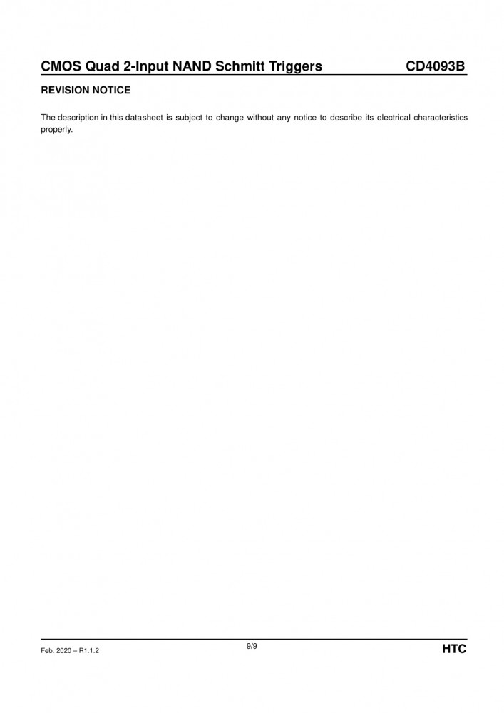 CD4093BD datasheet page 9