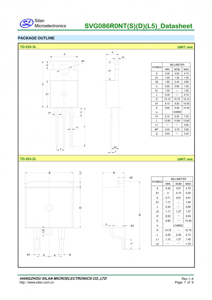 SVG086R0NT datasheet page 7