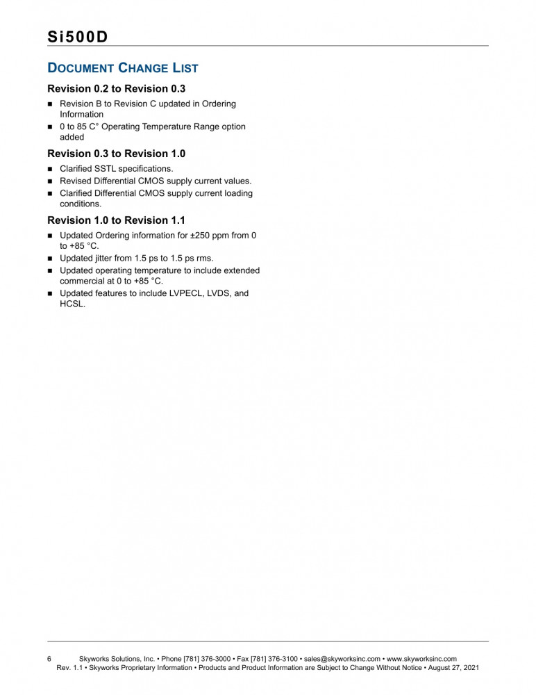 Si500D datasheet page 6