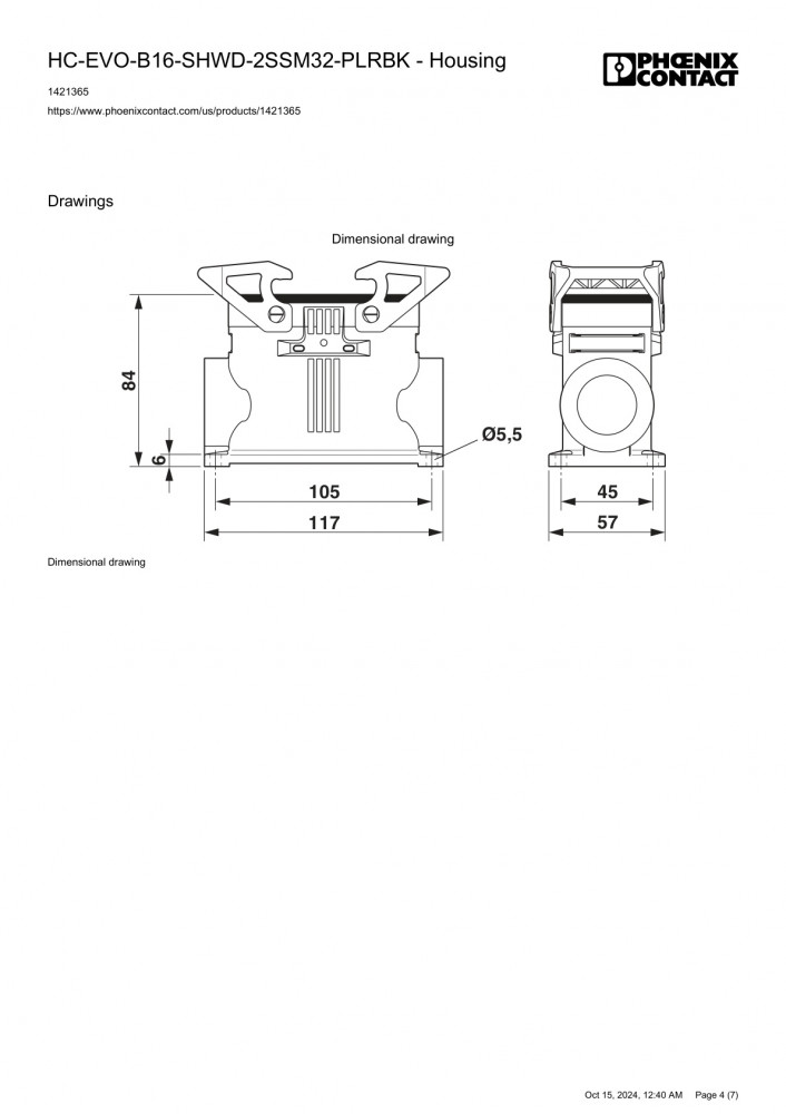 Phoenix Contact 1421365 technical document page 4