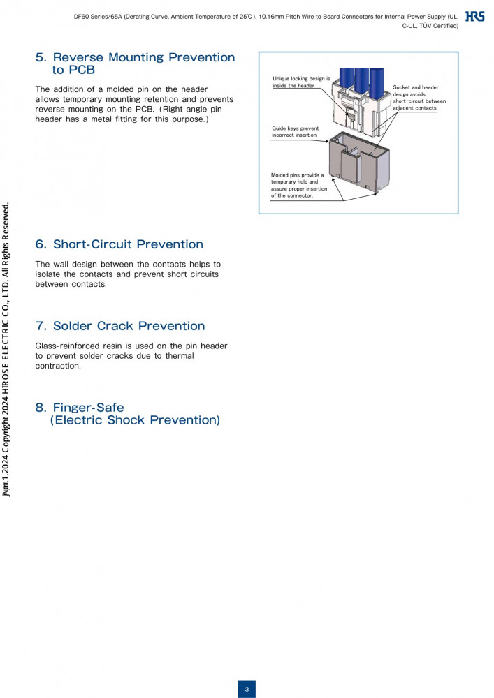 DF60 Series document page 3