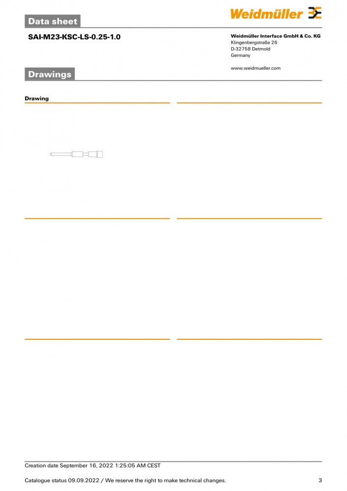 WEIDMULLER 1170390000 technical document page 3