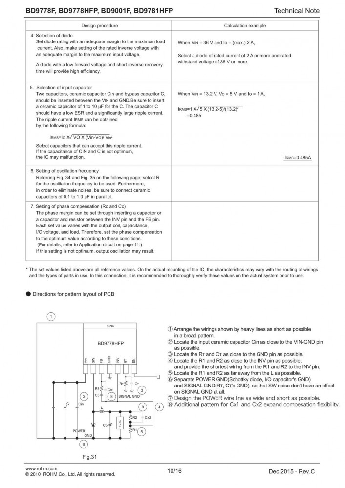 BD9778F-E2 datasheet page 10