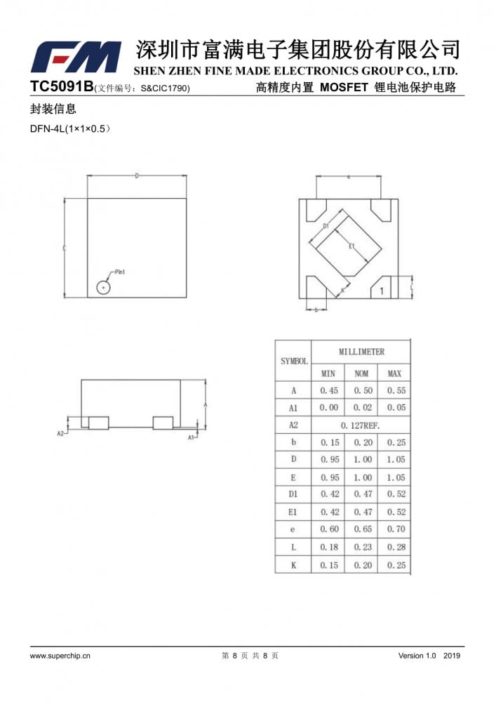 TC5091B datasheet page 8