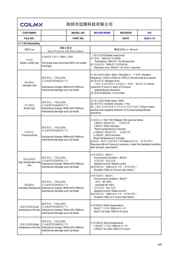 MS1050-6R8M datasheet page 6
