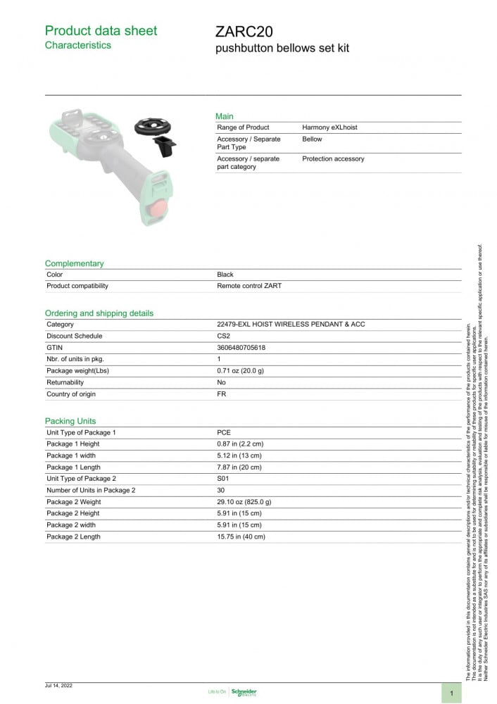ZARC20 technical document preview