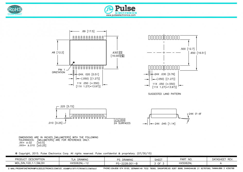 HX5062NLT datasheet page 3