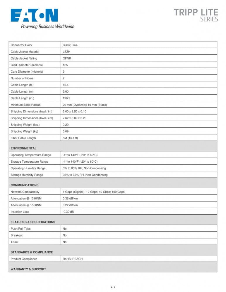 N354-05M technical document page 2