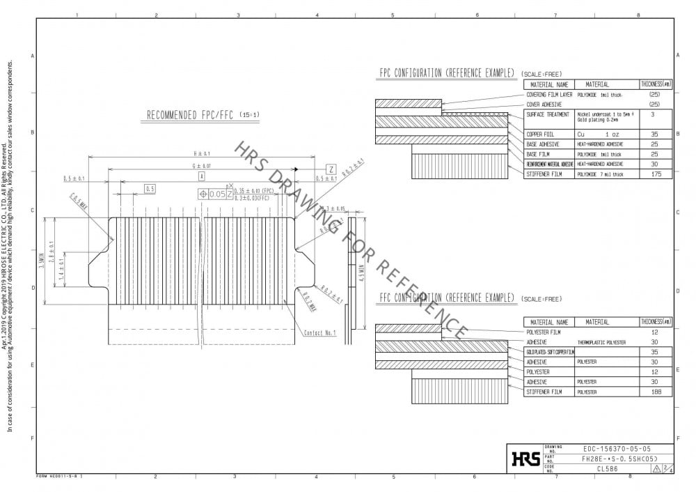 HRS FH28E drawing page 2
