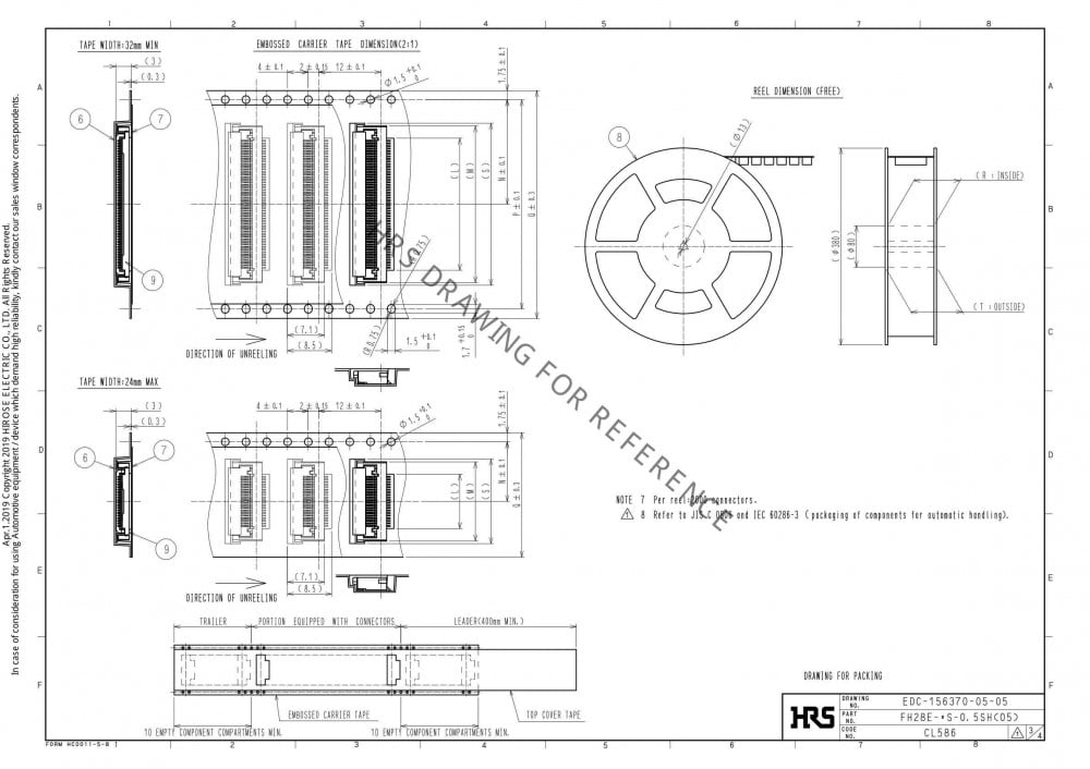 HRS FH28E drawing page 3