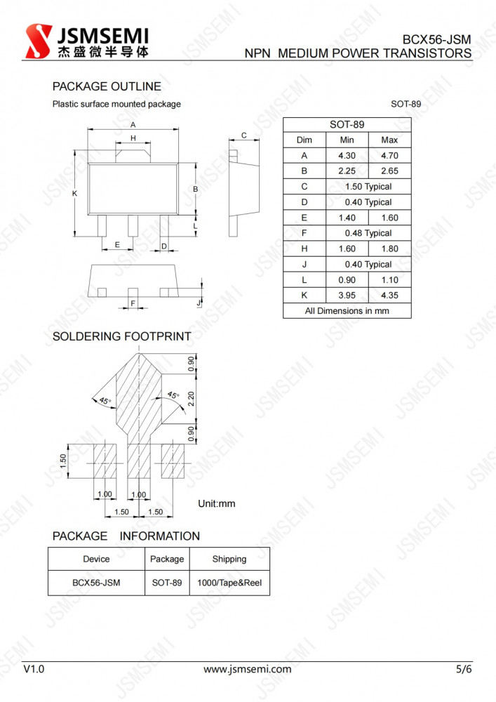 BCX56-JSM datasheet page 5