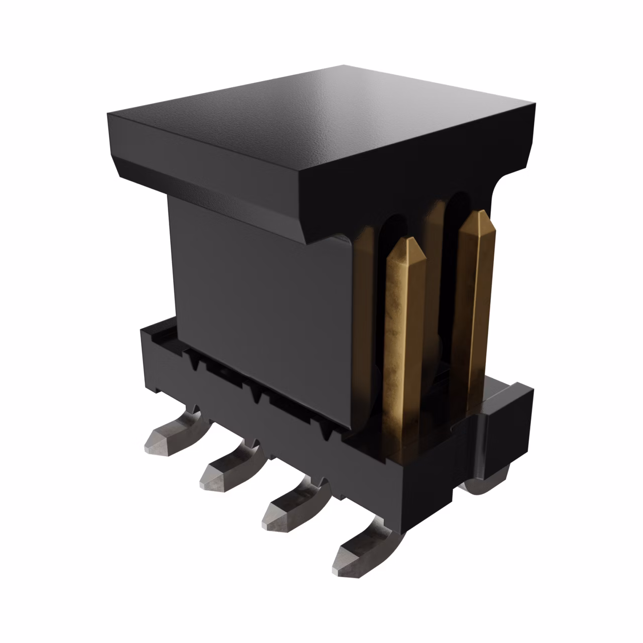 Milli-Grid Header, Vertical, Surface Mount, 8 Circuits, 0.76µm Gold (Au) Plating, Mating Pin Length 3.80mm, with Cap, Tube, Lead-Free for sale