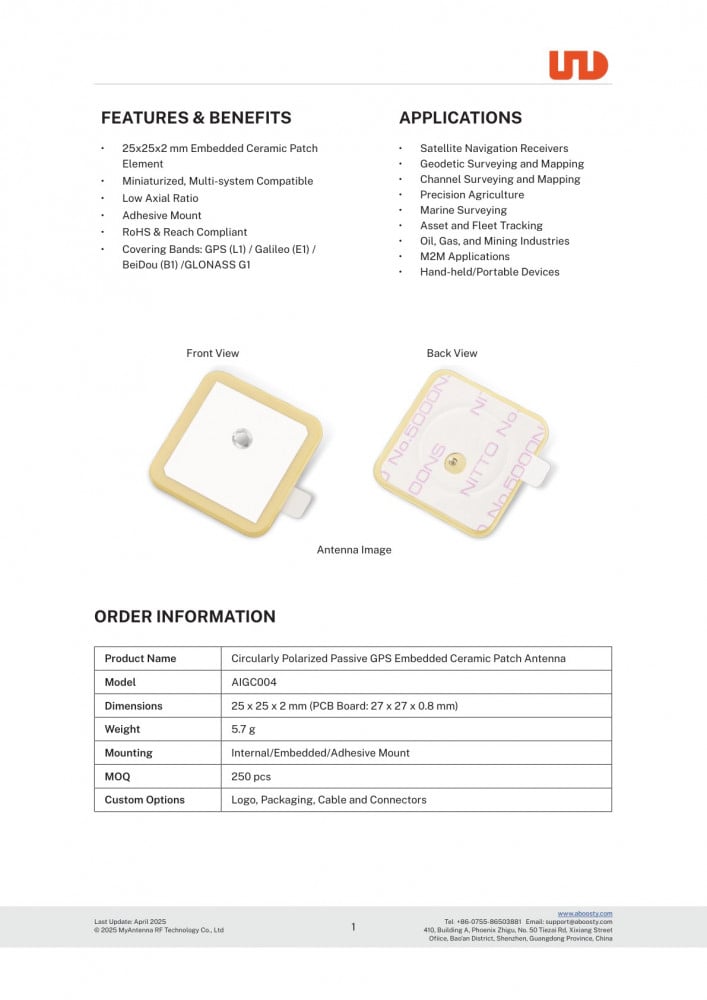 AIGC004 datasheet page 3