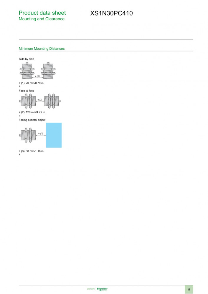 XS1N30PC410 technical document page 5