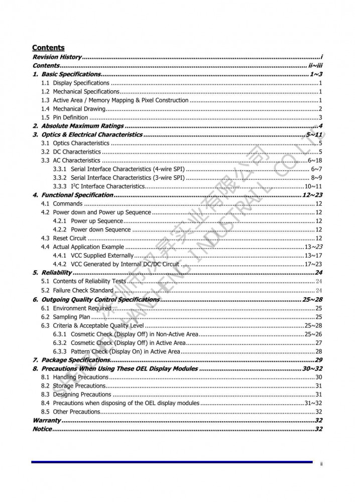 HS96F04BF datasheet page 3