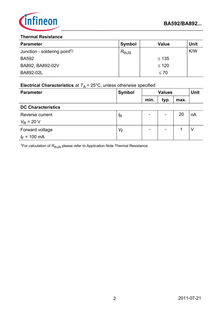 BA592 technical document page 2