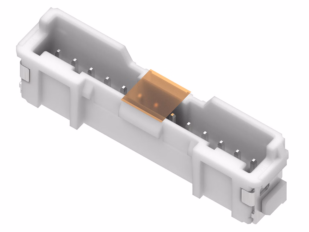 2.00mm Pitch, Micro-Lock Plus PCB Header, Single Row, Vertical, Surface Mount, Matte Tin Plating, Positive Lock, with Pick-and-Place Tape, 13 Circuits, Low-Halogen, Low-Halogen, Natural (White) for sale