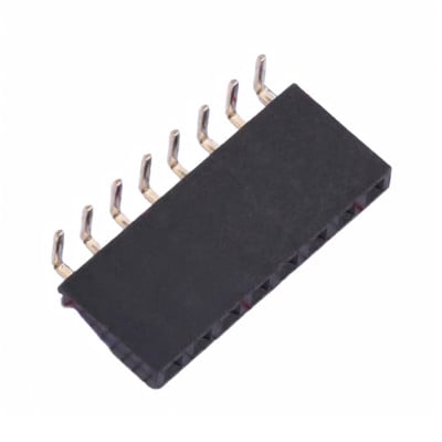 Hong Cheng HC-PM254-8.5H-1x9PW Female Socket Header for Receptacles