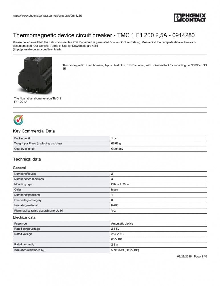 0914280 technical document page 1