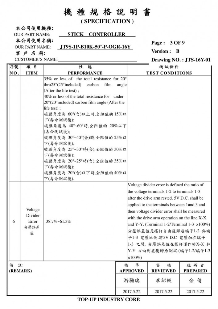 COM-16273 specification page 3