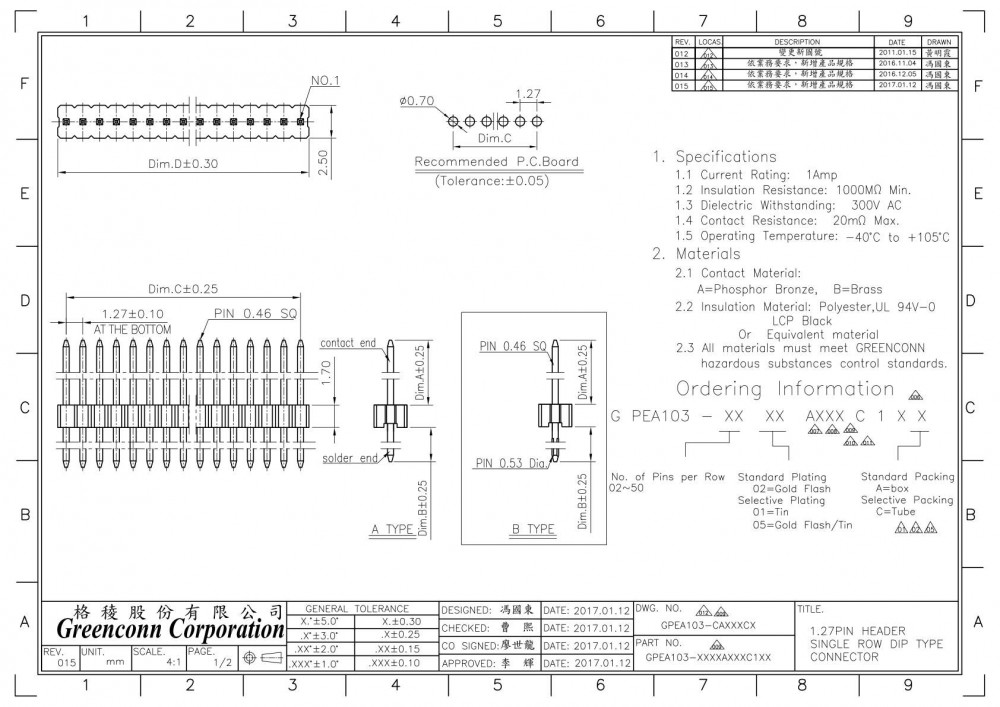 GREENCONN GPEA103-0202A001C1BA document page 1