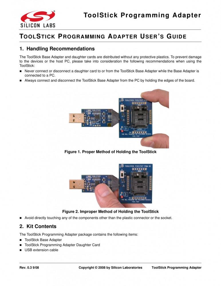 TOOLSTICK542PP guide page 1
