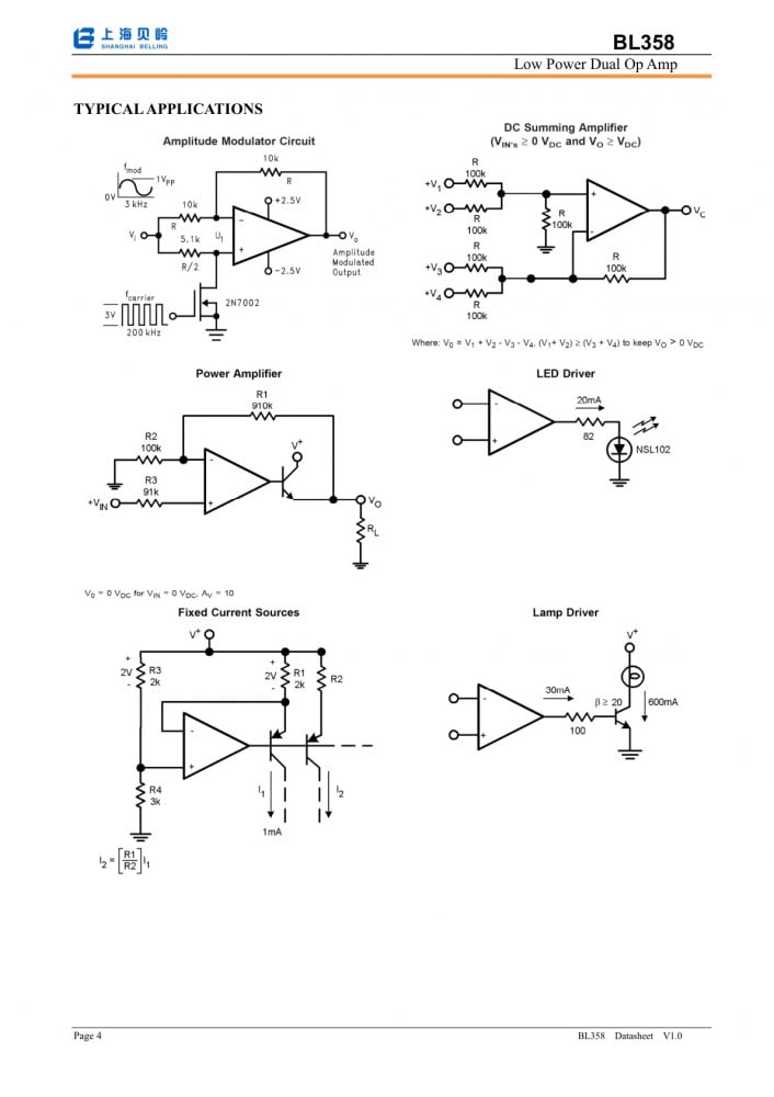 BL358 datasheet page 4