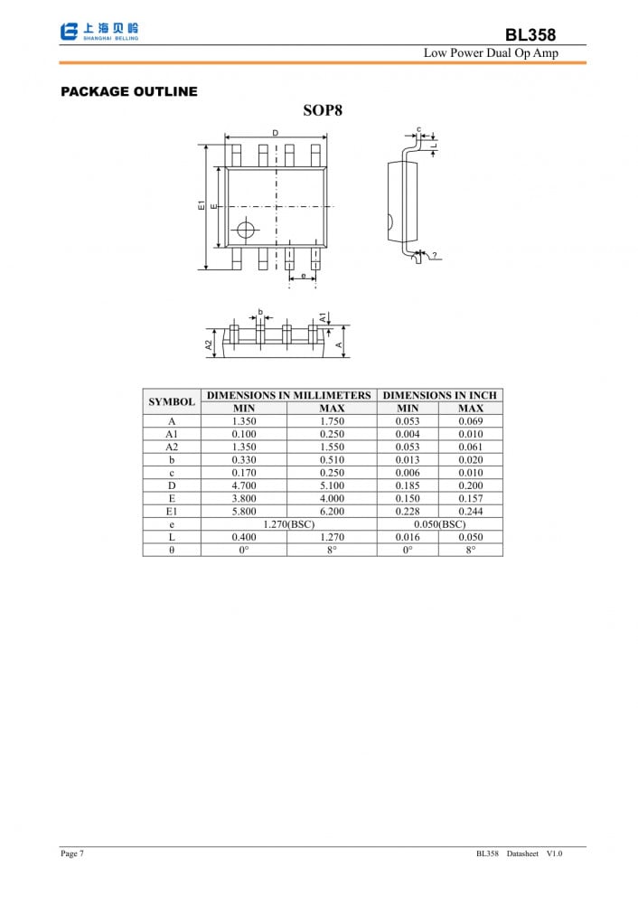 BL358 datasheet page 7