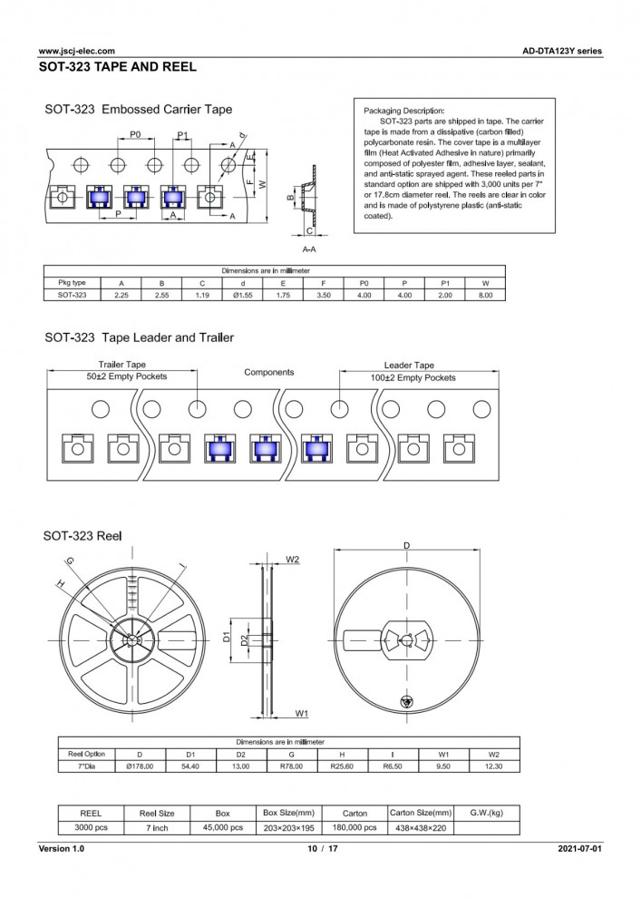 AD-DTA123Y datasheet page 10