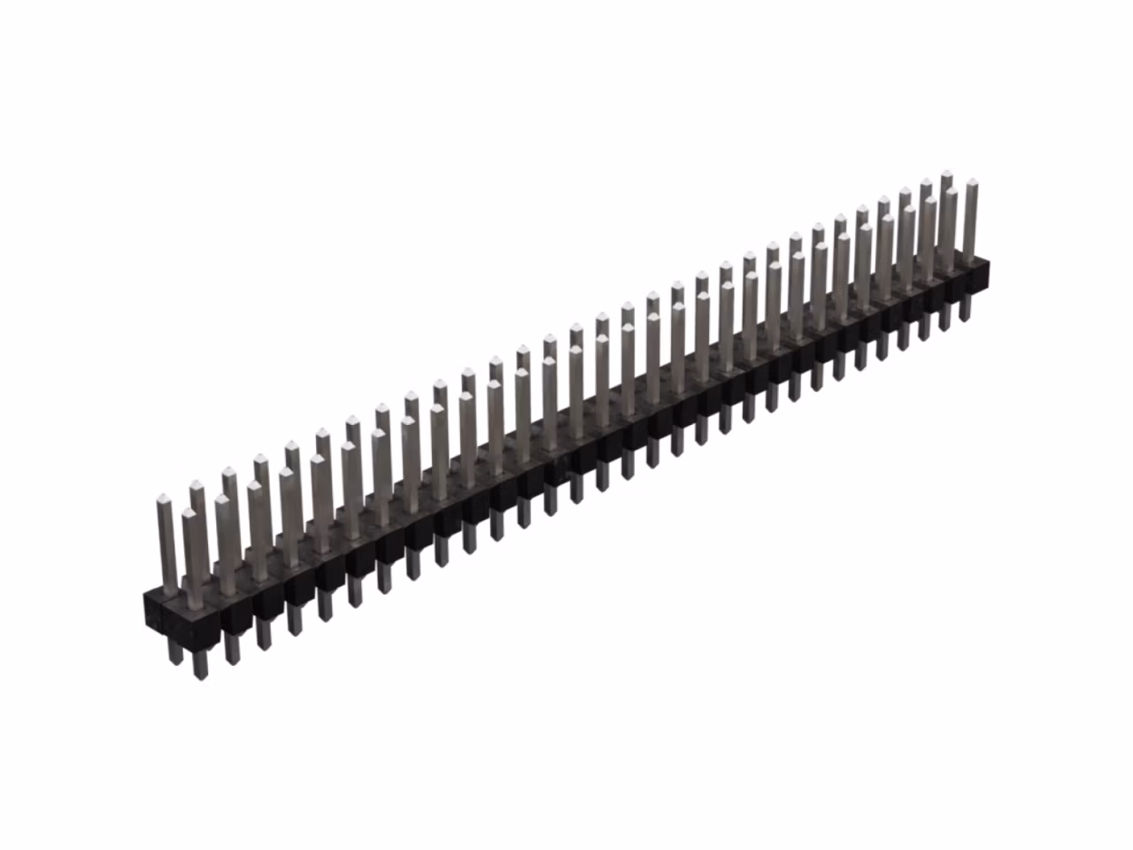 C-Grid Header, 2.54mm Pitch, Through Hole, Dual Row, Vertical, 62 Circuits, 2.54µm Tin (Sn) Plating, Bag Packaging, Lead-Free for sale