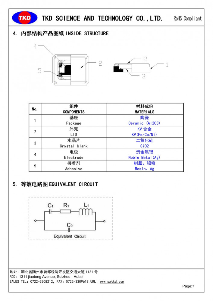 TKD SX20Y025000BC1T003 datasheet page 7