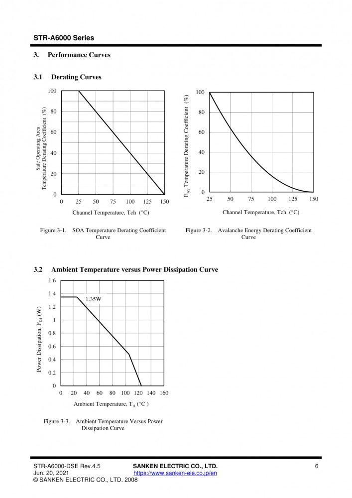STR-A6069H technical document page 6