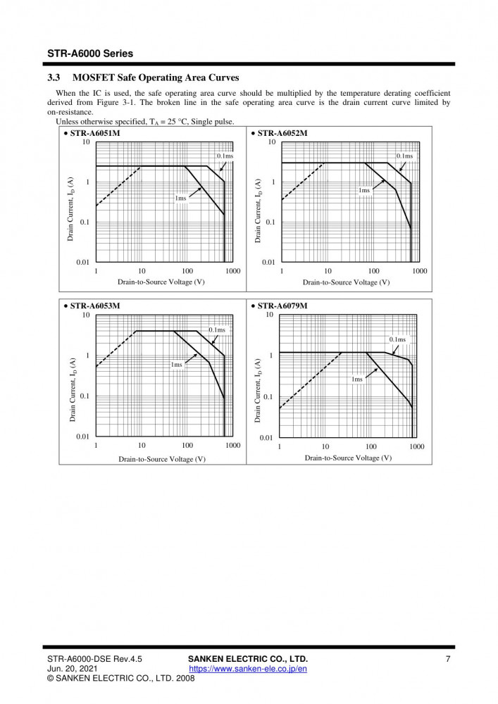 STR-A6069H technical document page 7