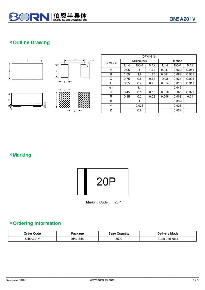 BN5A201V datasheet page 4