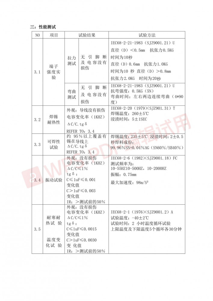 Dersonic CFA2J103J80447 datasheet page 4