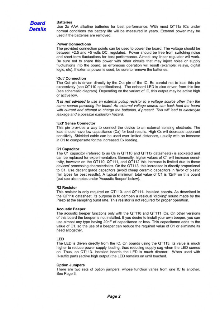 E11X user guide page 2