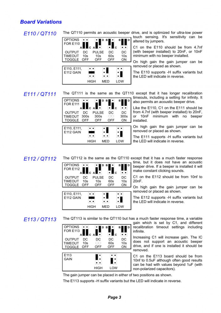 E11X user guide page 3