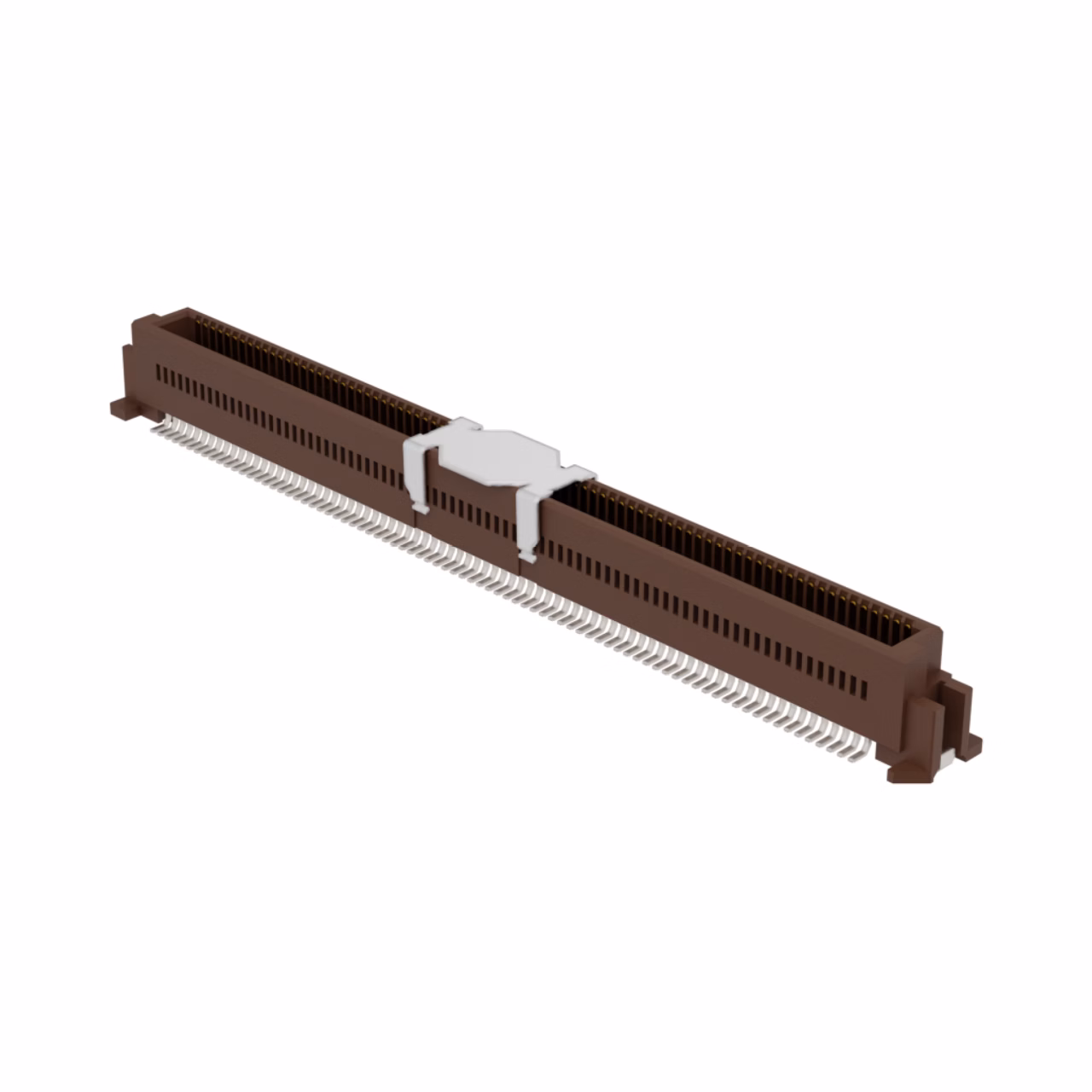 SlimStack Board-to-Board Connector, 0.635mm Pitch, 0.635 Series, Plug, 7.00 or 13.00mm Mated Height, 6.40mm Mated Width, 160 Circuits for sale
