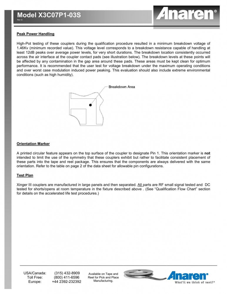 X3C07P1-03S datasheet page 10