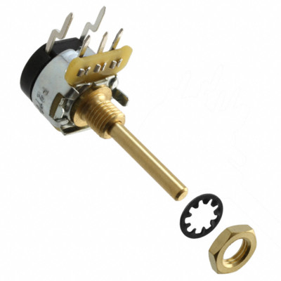 CTS 270X232A504B2B1 Rotary Potentiometer – Precision Tapered Rheostat for Audio and Control Circuits