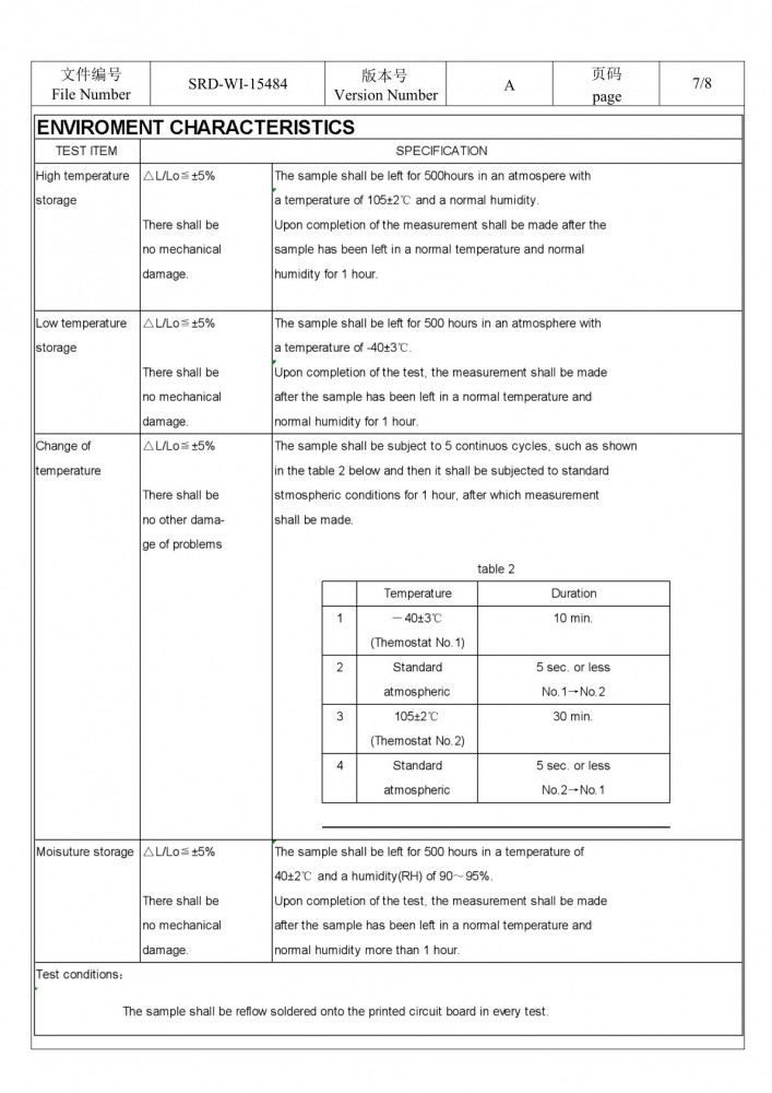SDRH.1207.NLF150MT00 technical document page 9