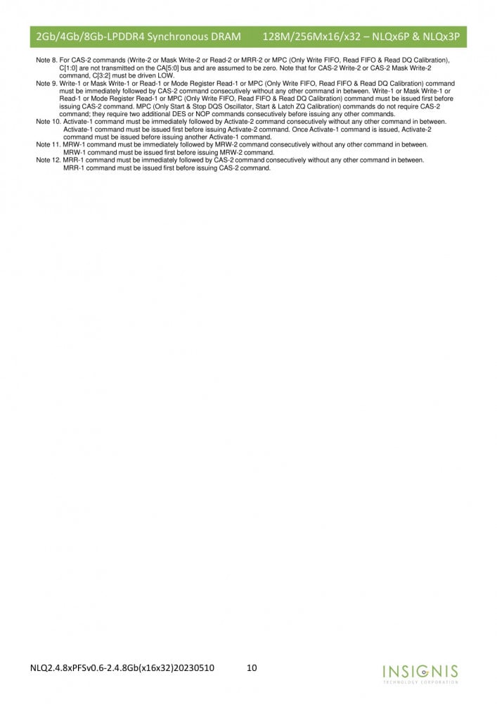 NLQ46PFS-6NIT TR datasheet page 10