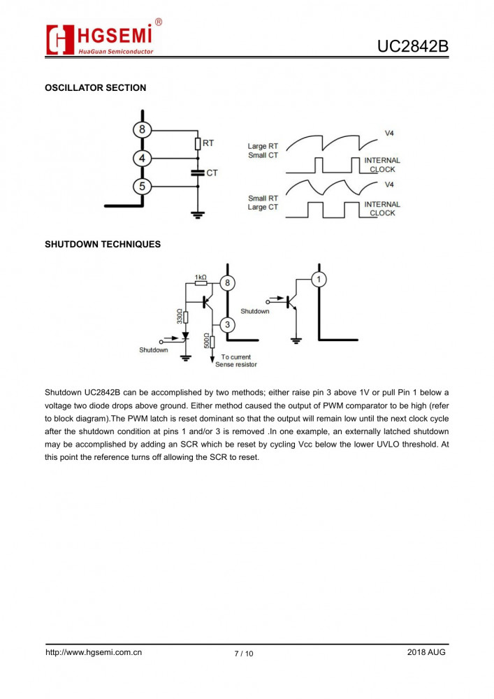 UC2842BN datasheet page 7