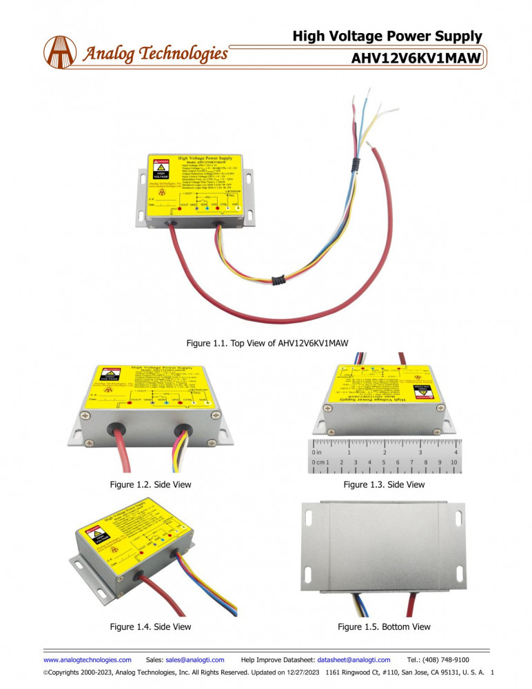 AHV12V6KV1MAW datasheet page 1