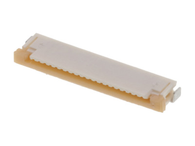 Easy-On FFC/FPC Connector, 1.00mm Pitch, Slider Series, Right-Angle, Top  Contact, 2.70mm Height, 19 Circuits, Tin-Silver-Bismuth Plating
