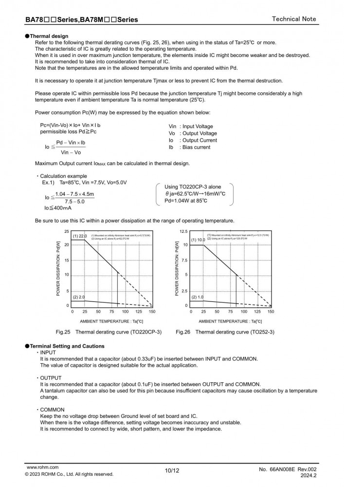 BA7809FP-E2 technical document page 10