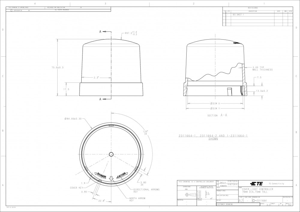TE Connectivity 2311664-1 drawing page 2