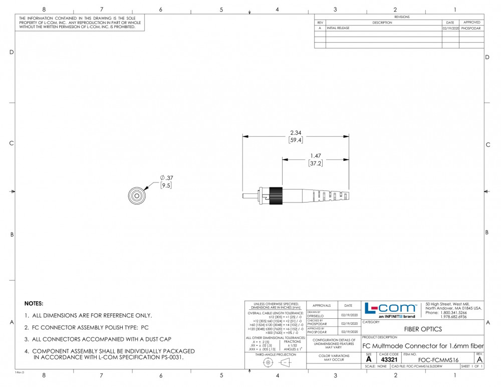 FOC-FCMMS16 technical document preview
