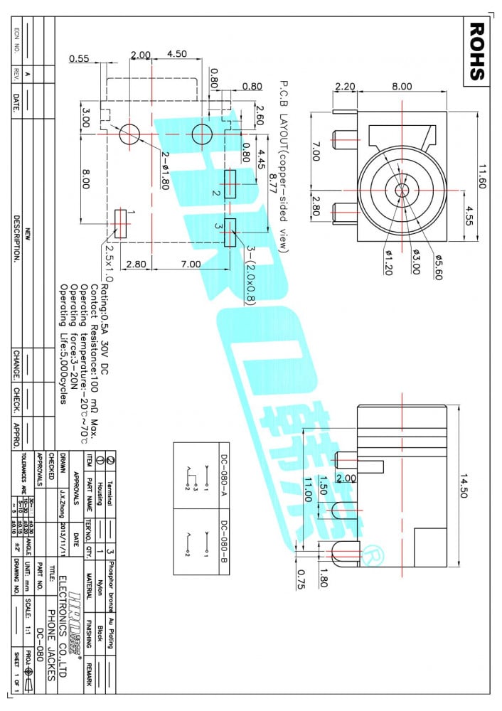 DC-080-12A technical document preview